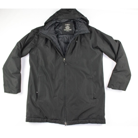 Lands' End | Jackets & Coats | Landsend Mens L Hooded Puffer Parka ...